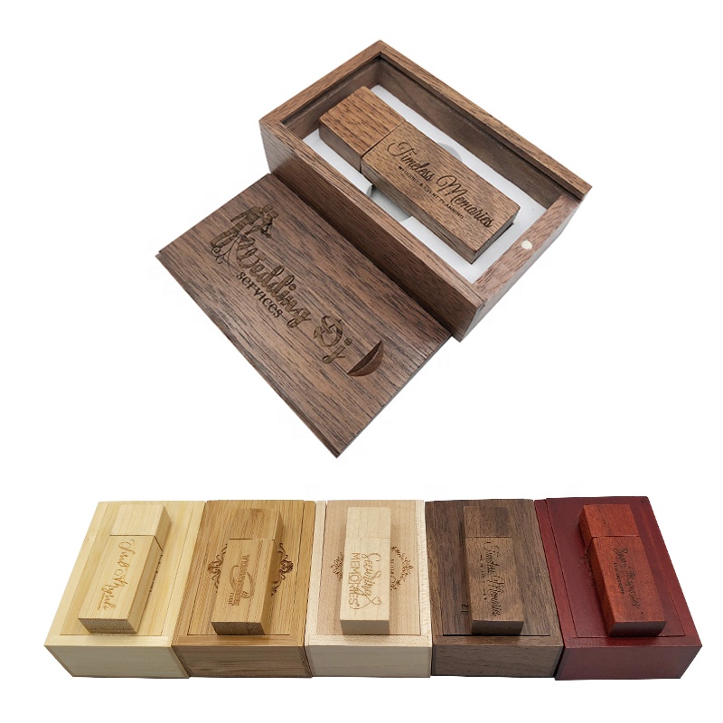 Wooden USB Gift Box USB Flash Drive