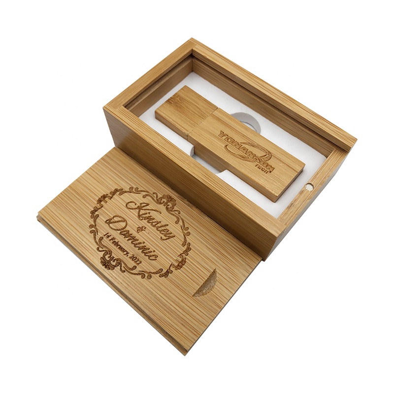 Wooden USB Gift Box USB Flash Drive